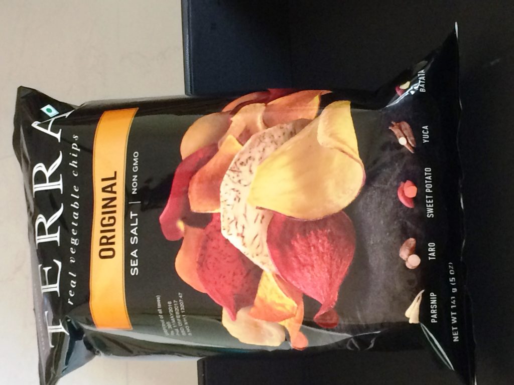 Unique Experience of Terra Chips - Real Vegetable Chips by Voyager