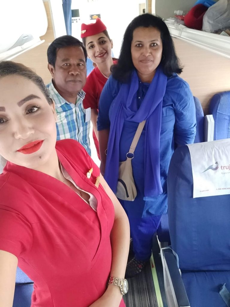TruJet Flight Experience | Travel Insights | Voyager - Sandy & Vyjay