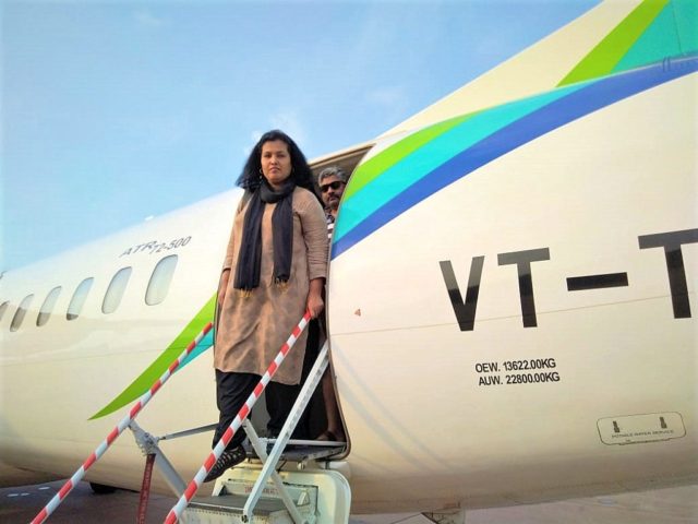 TruJet Flight Experience | Travel Insights | Voyager - Sandy & Vyjay