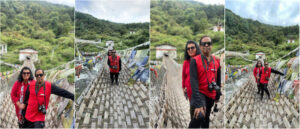 600-year-old Great Chagzam Bridge Tawang Arunachal Pradesh