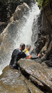 Charming Mookanamane Falls, Sakleshpur, Karnataka