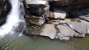 Charming Mookanamane Falls, Sakleshpur, Karnataka