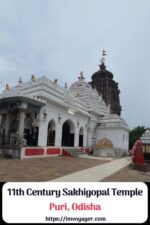 Famous 11th Century Sakhigopal Temple Puri, Odisha